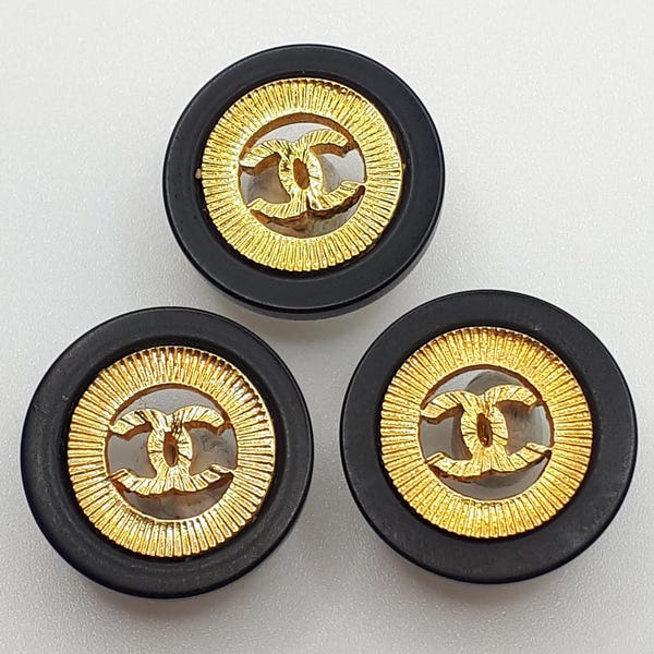 Chanel Buttons - Etsy UK