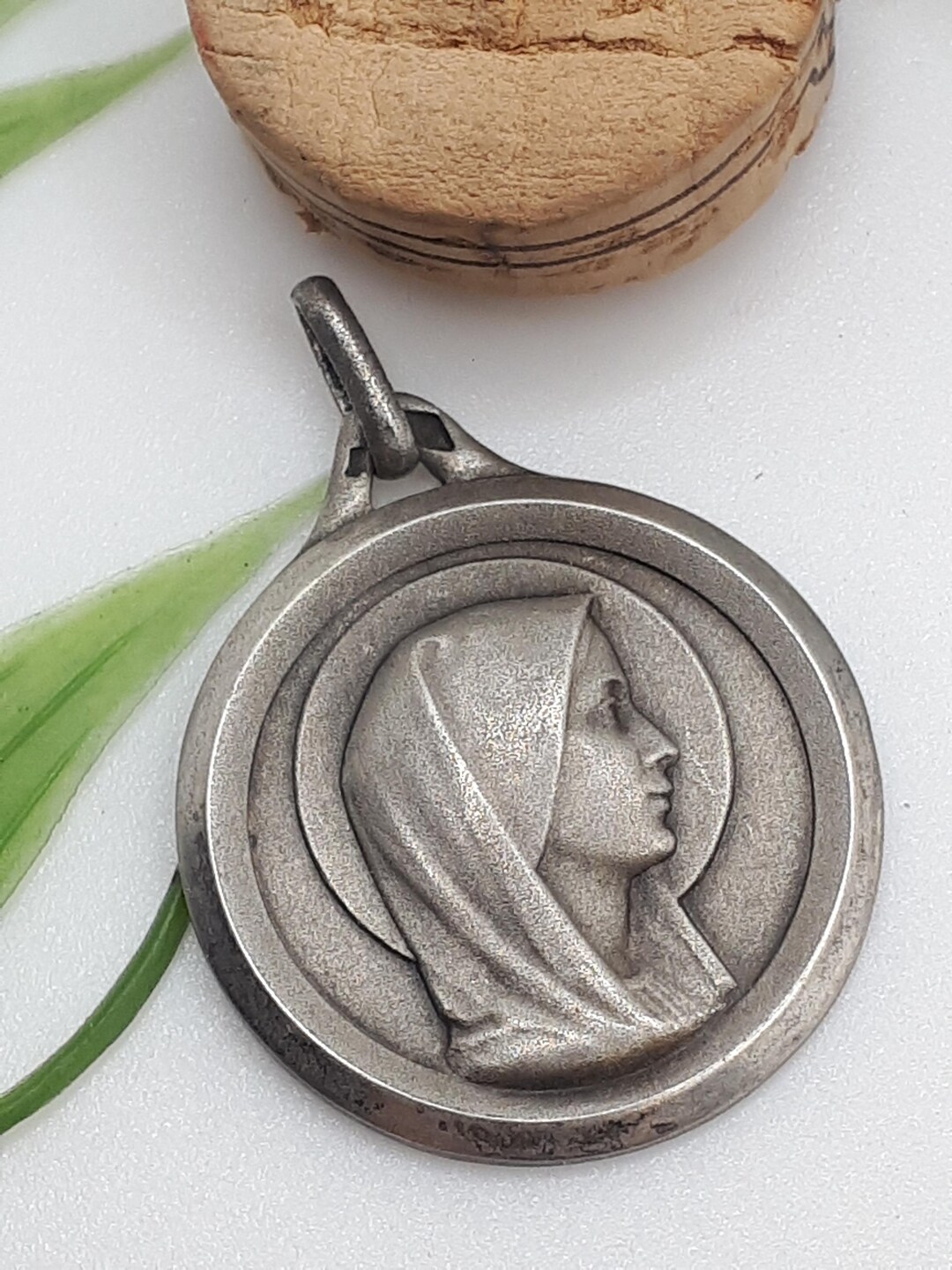 Superb Religious Medal in Solid Silver, Holy Virgin, Boar Hallmark - Etsy
