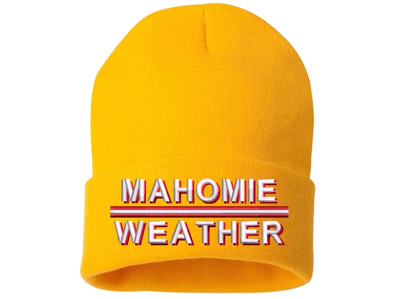 Kansas City Chiefs Patrick Mahomes Winter Weather Beanie, Hat, Cap ...