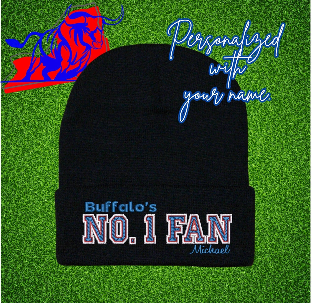 Personalized Buffalo Embossed Style Premium Beanie W/ Your Name! - Etsy