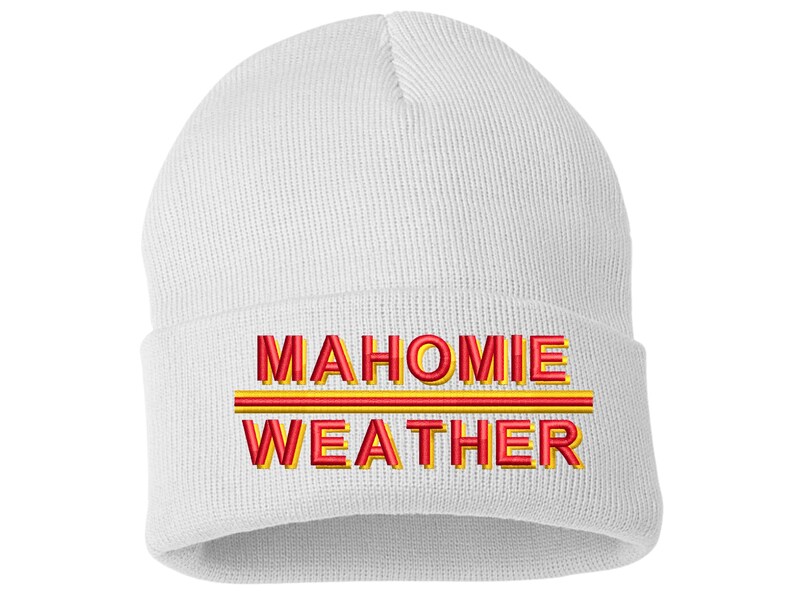 Kansas City Chiefs Patrick Mahomes Winter Weather Beanie, Hat, Cap ...