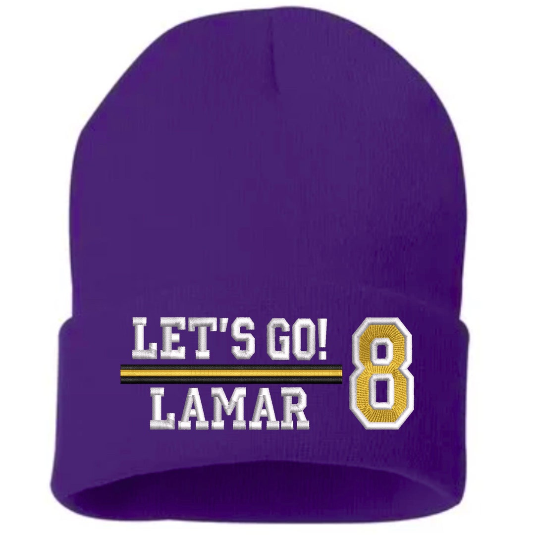 Baltimore Ravens Lamar Jackson #8 Winter Beanie, Hat, Cap, Toque - Etsy