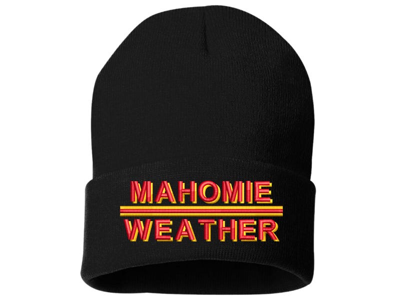 Kansas City Chiefs Patrick Mahomes Winter Weather Beanie, Hat, Cap ...