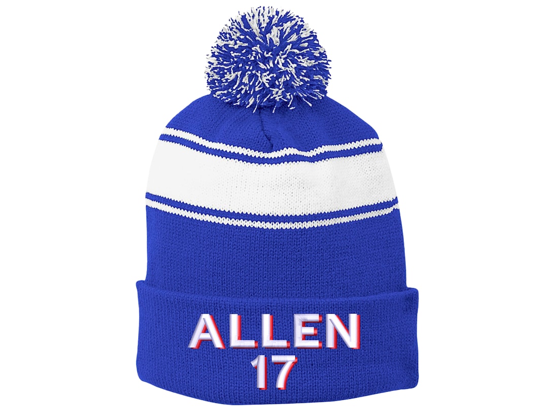 Buffalo Bills Josh Allen #17 Winter Beanie, Hat, Cap, Toque - Etsy