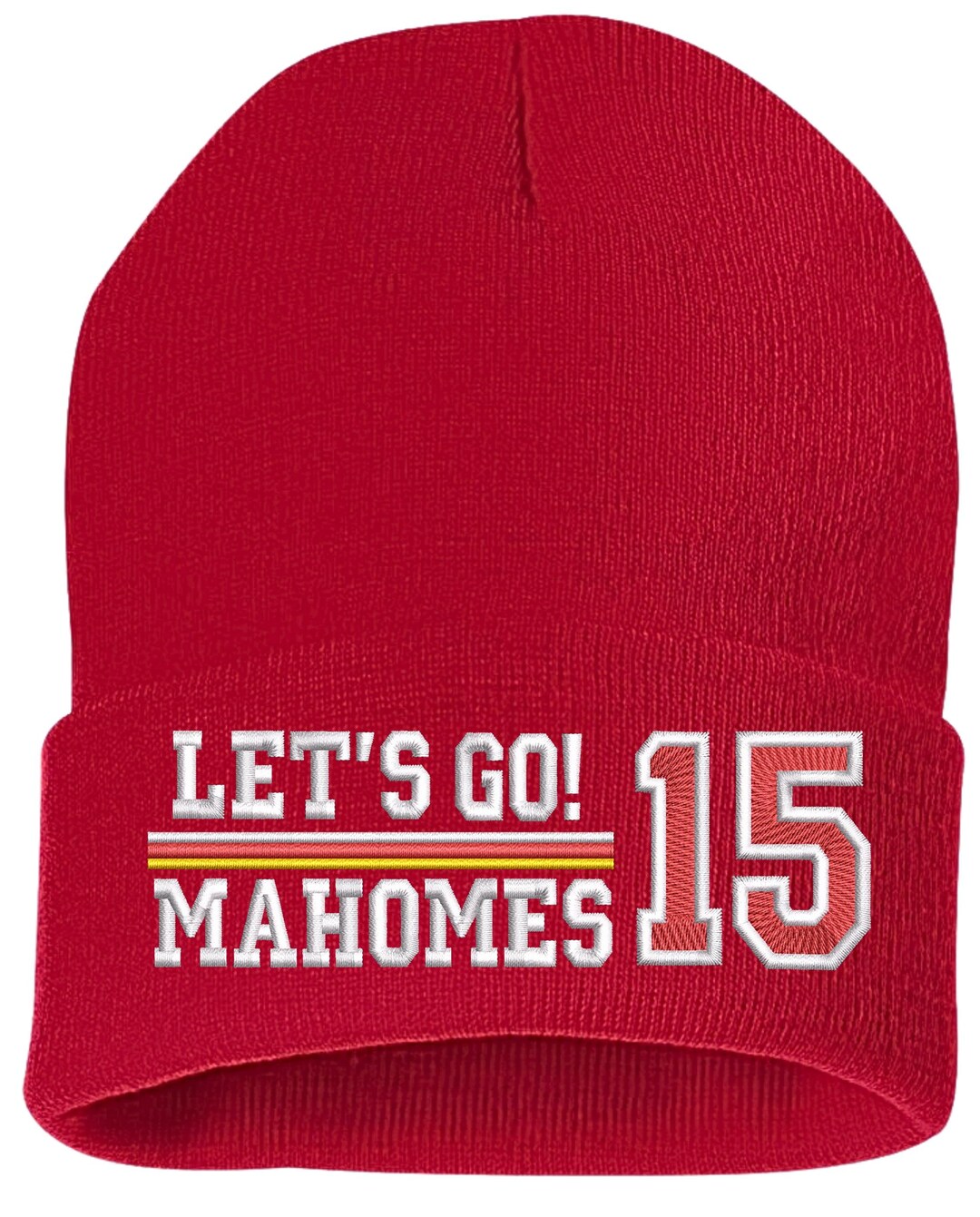 Kansas City Chiefs Custom Beanie, Hat, Cap, Toque, Headgear, Headwear ...