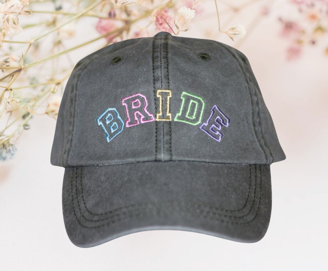 Bride Cap, Embroidered Dad Hat, Bachelorette Party, Bridal Shower ...