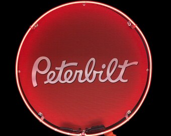Peterbilt Neon Sign - Etsy