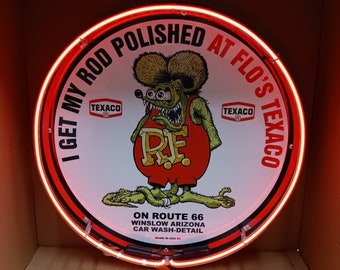 Rat Fink Neon Sign - Etsy