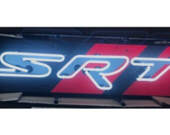 Dodge Srt Neon Sign - Etsy