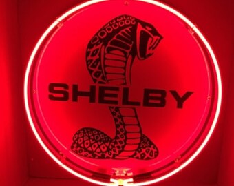Shelby Cobra Neon Sign - Etsy