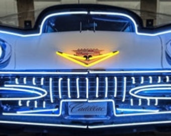 Cadillac Neon Sign | Etsy