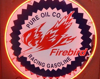 Pure Gas Sign - Etsy