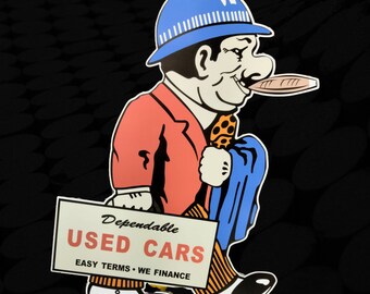 Car Salesman Sign - Etsy
