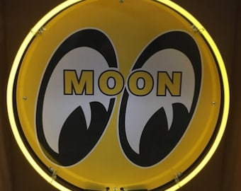 Moon Eyes Metal Sign - Etsy