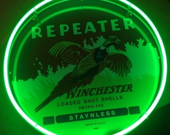 Neon Hunting Signs - Etsy