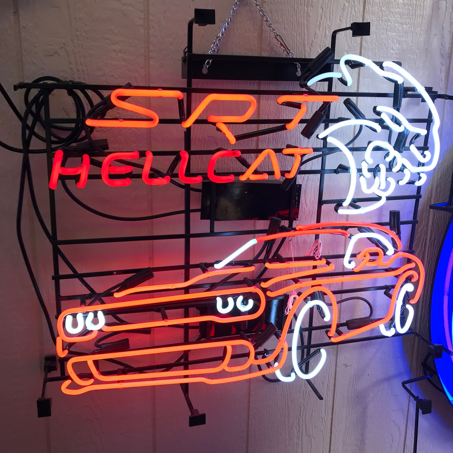 Dodge SRT Hellcat Neon Sign Neon Signs Dodge Hellcat Signs - Etsy