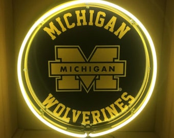 Michigan Neon Sign - Etsy