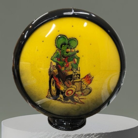 Rat Fink Gas Pump Globe Rat Fink Gas Pump Globes Rat Fink Gas - Etsy