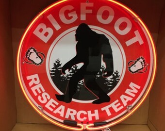 Big Foot Neon Sign | Etsy