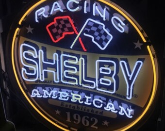 Shelby Cobra Neon Sign - Etsy