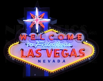 Las Vegas Neon Sign - Etsy