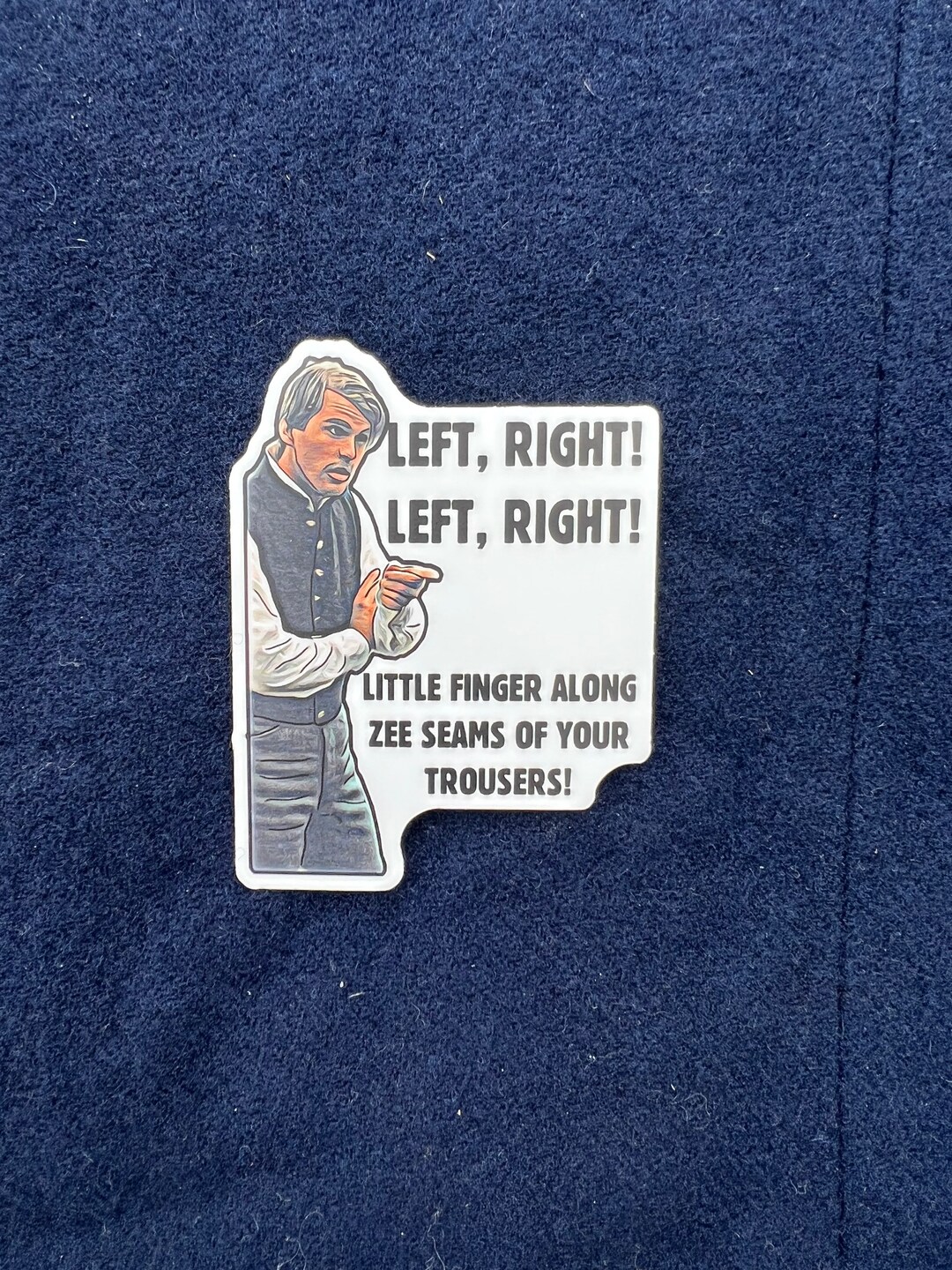 Civil War Glory Movie Major Forbes “left,right” Vinyl Sticker - Etsy