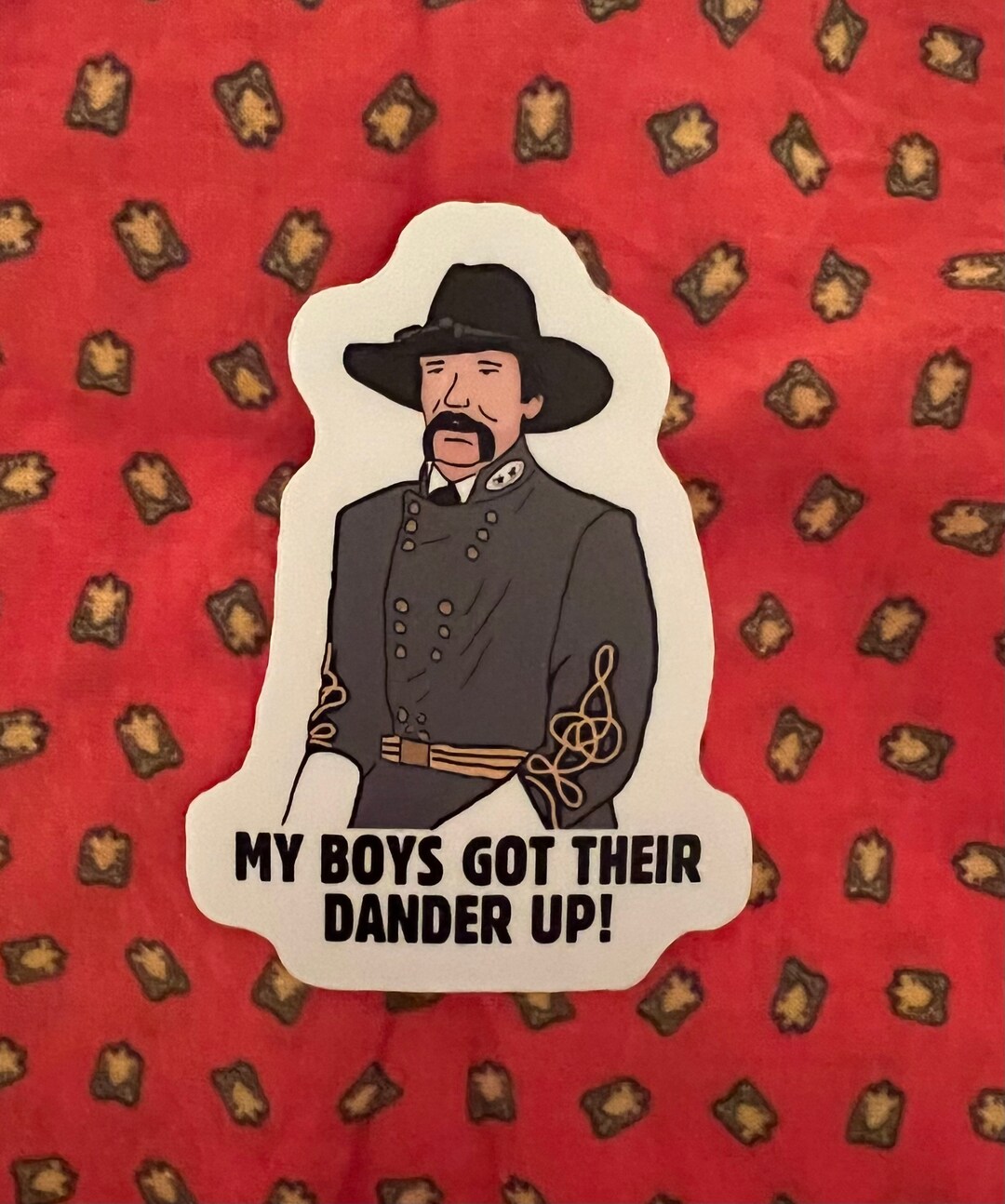 Gettysburg Movie General Heth dander Up - Etsy