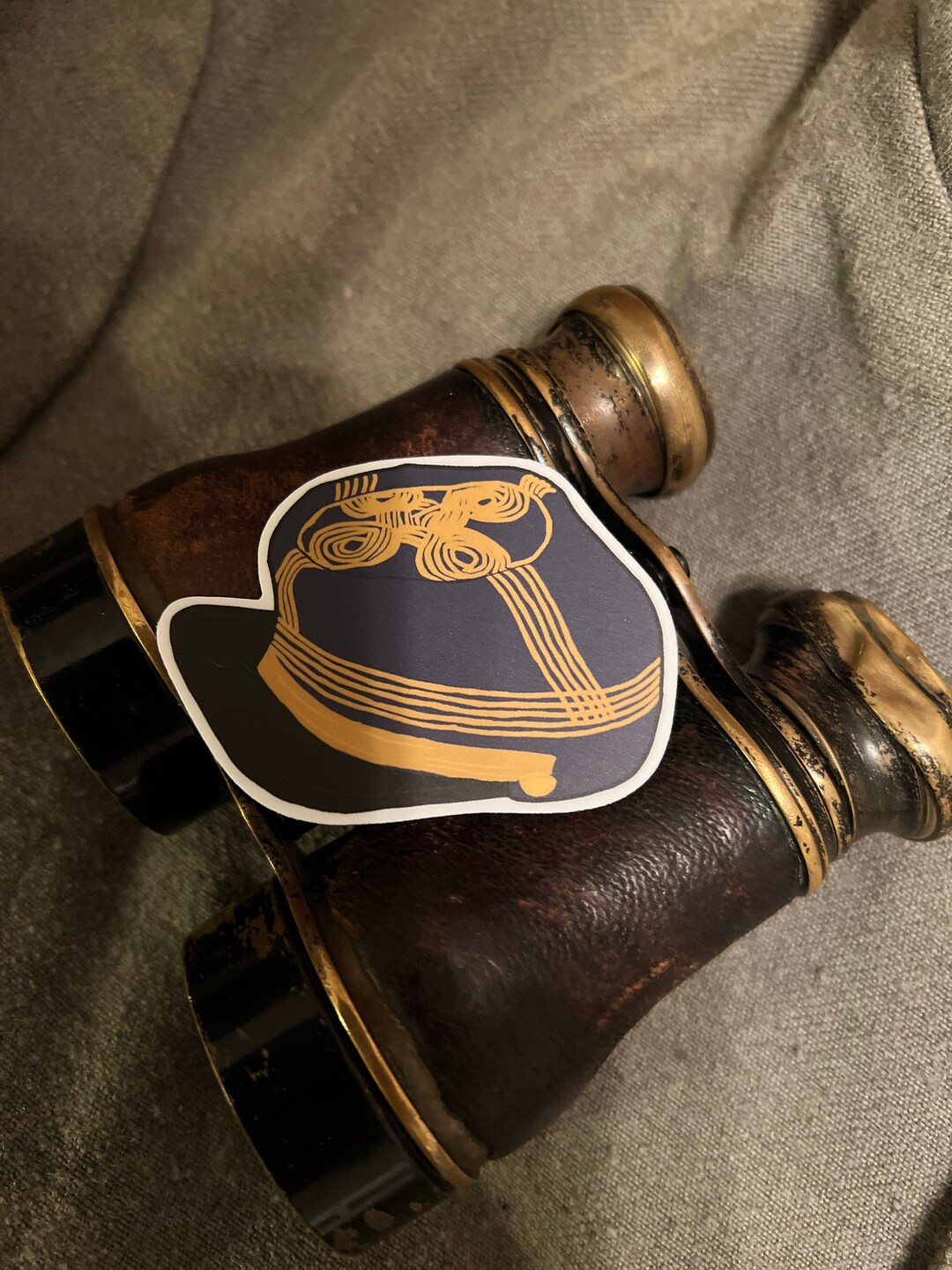 American Civil War General Patrick Cleburne’s Kepi Vinyl Sticker - Etsy