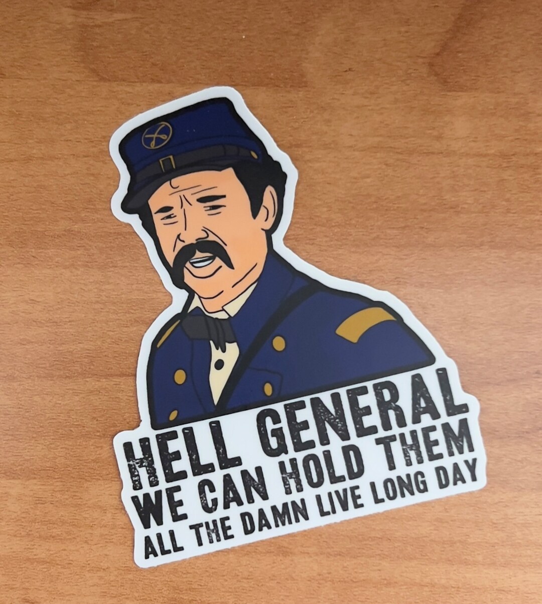 Gettysburg Vinyl Sticker Colonel Thomas Devin “we Can Hold Them” - Etsy