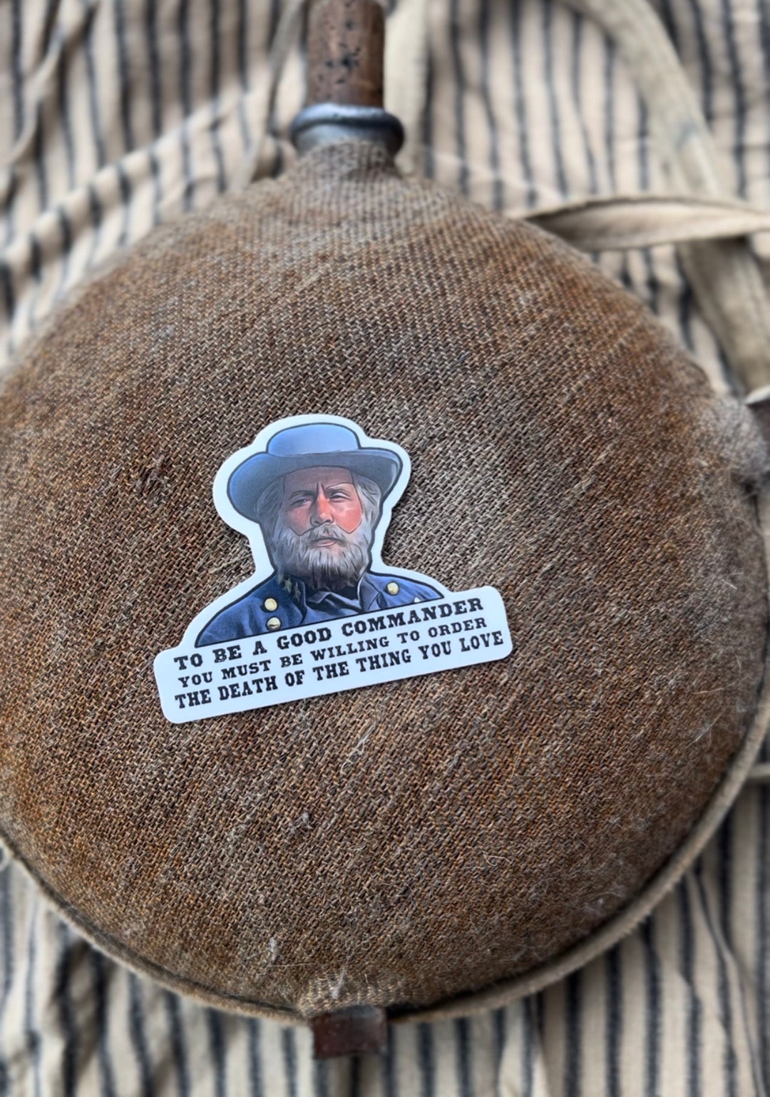 Gettysburg General Lee Vinyl Sticker a Good Commander - Etsy