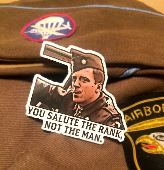 Dick Winters Band of Brothers Salute the Rank | Etsy