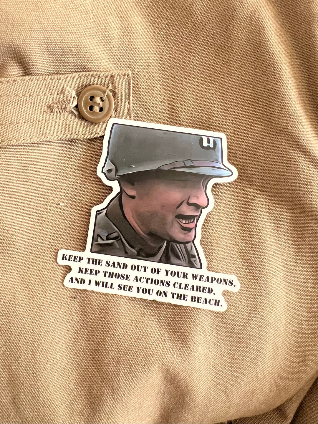 WWII Saving Private Ryan Movie Sticker Capt. Miller - Etsy