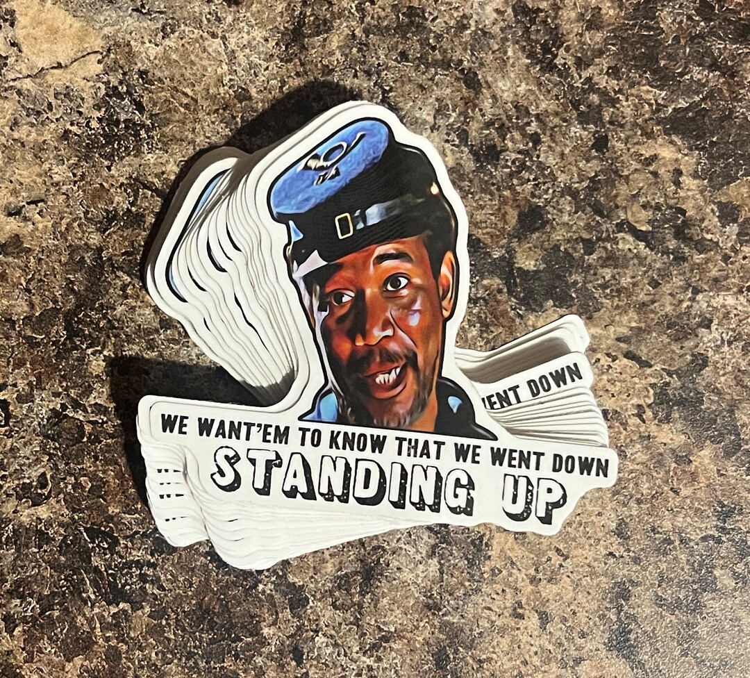 Glory Movie Vinyl Sticker: Morgan Freeman, 54th Massachusetts Infantry ...