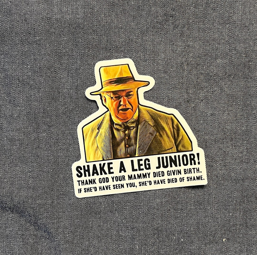 O Brother Where Art Thou Vinyl Weatherproof Sticker Pappy Odaniel ...