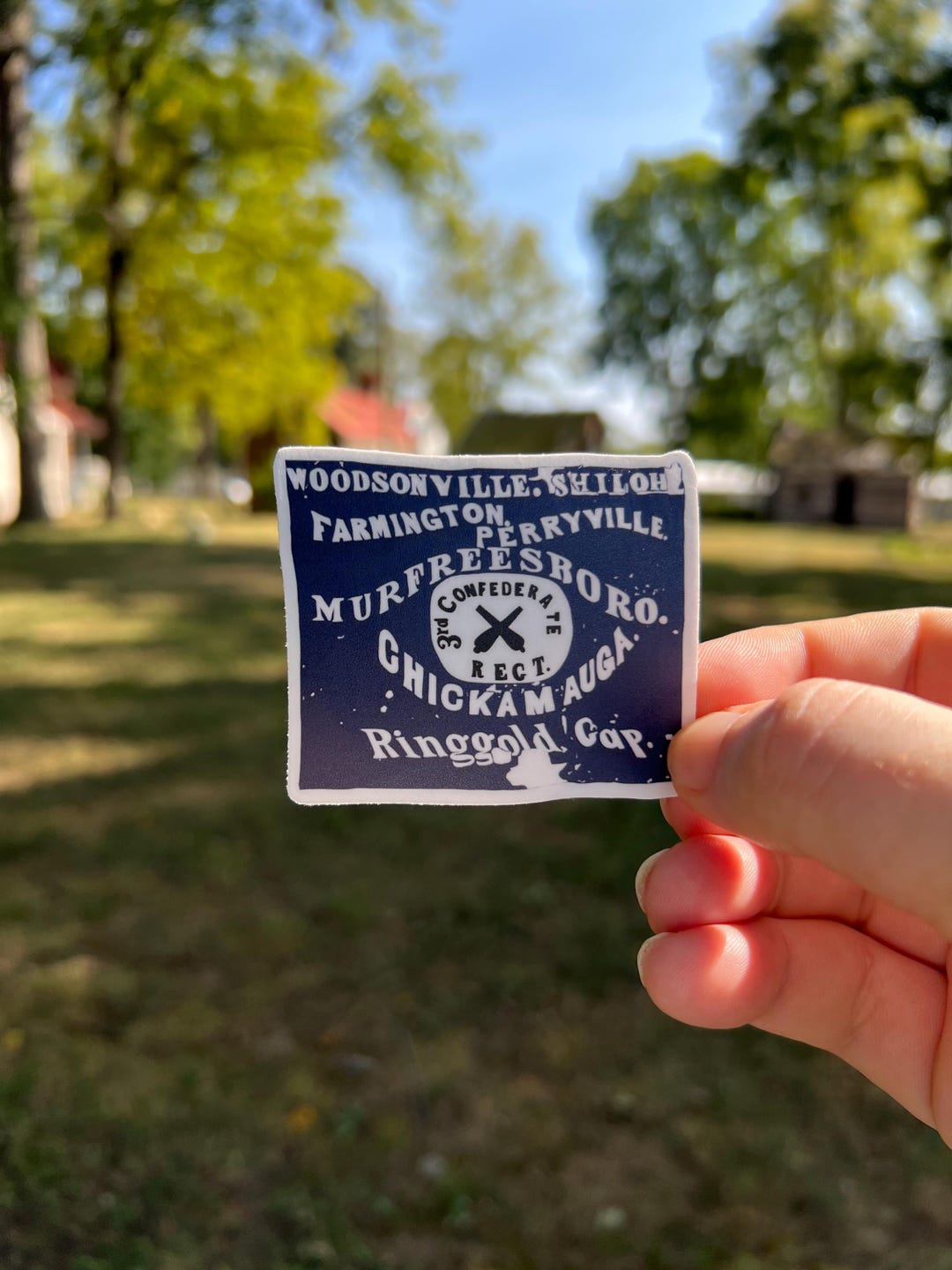 American Civil War Vinyl Weatherproof Sticker 3rd Arkansas Hardee Corps ...