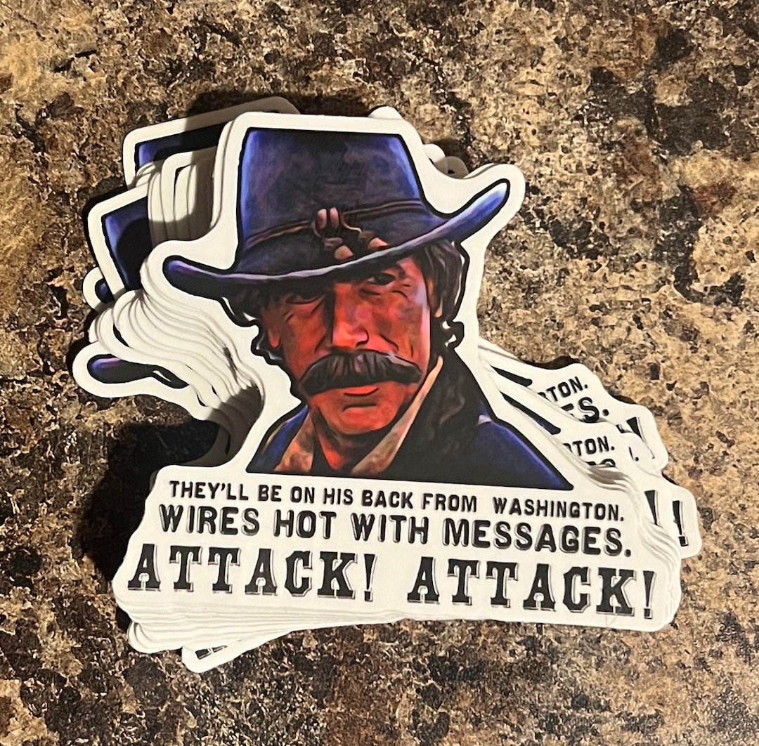 Civil War Gettysburg General Buford Sam Elliot attack Attack Vinyl ...