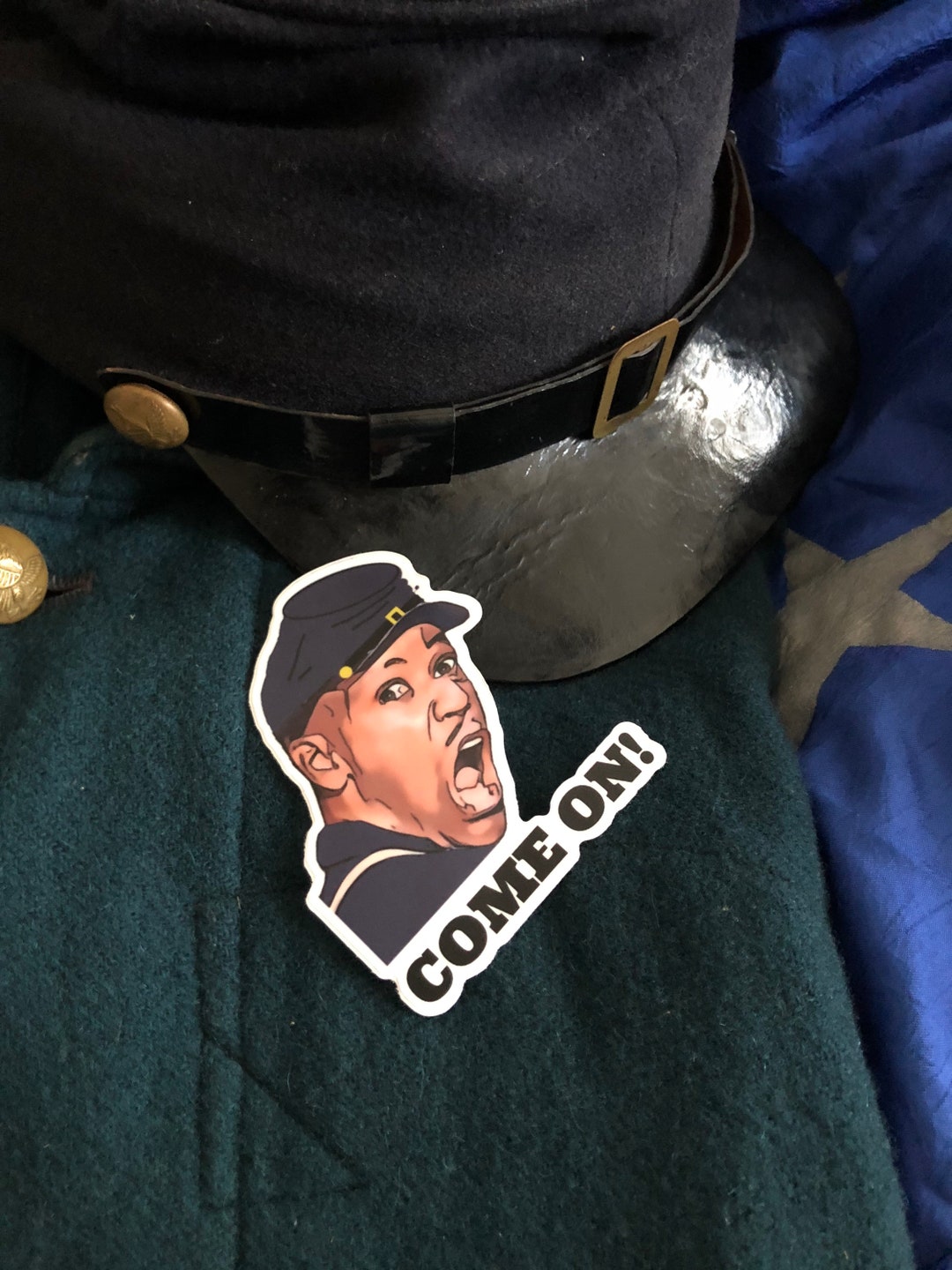 Civil War 54th Massachusetts Glory Movie Vinyl Sticker - Etsy