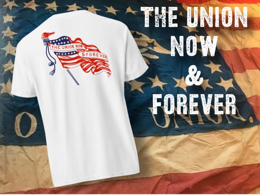 Union Now and Forever Civil War T-shirt - Etsy