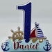 Nautical Themed Cake Topper, Nautical Birthday Cake Topper, Nautical ...