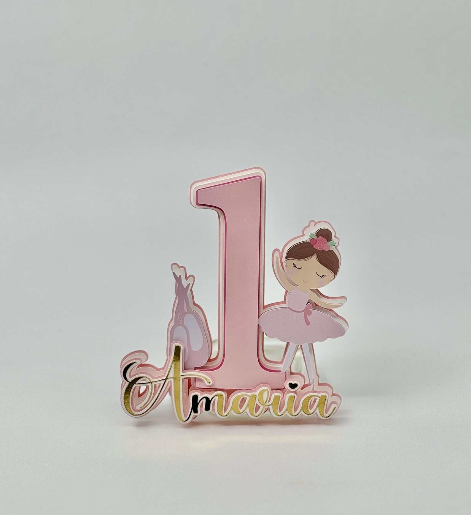Ballerina Cake Topper - Etsy