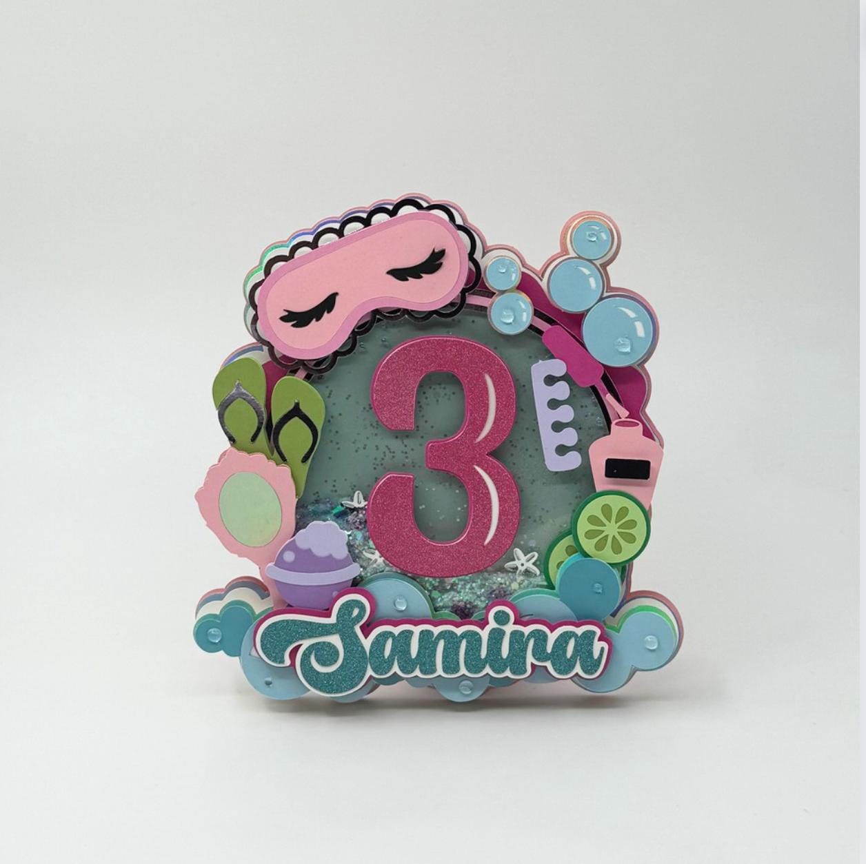 Spa Cake Topper - Etsy