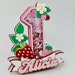 Strawberry Cake Topper, Strawberry Birthday Theme. - Etsy