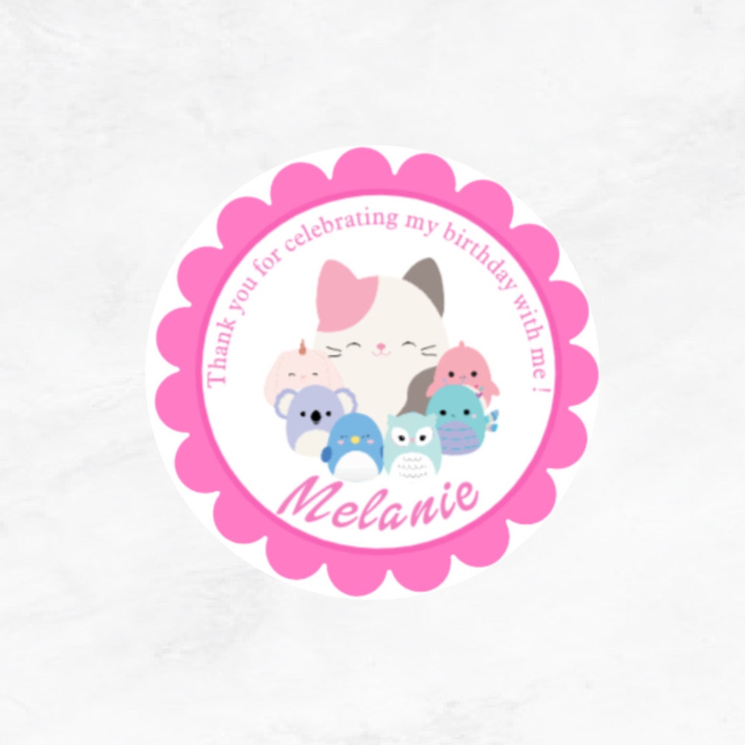 Squishmallow Stickers, Squishmallow Birthday Party, Squishmallow Party ...