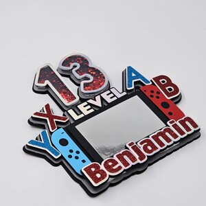 Nintendo Switch Gamer Cake Topper - Etsy