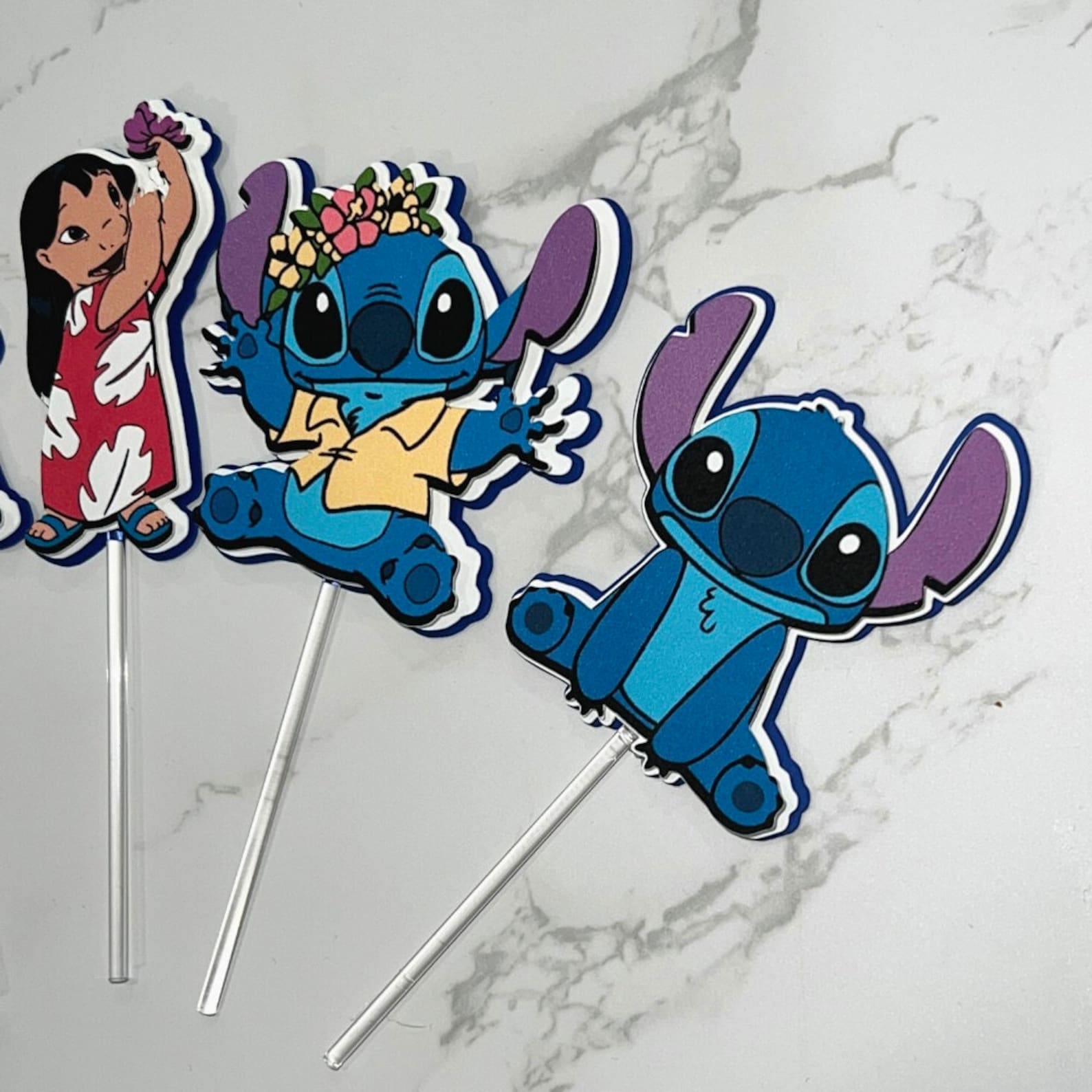 Stitch Birthday Cake Topperstitch Topper / Stitch Party Cake - Etsy