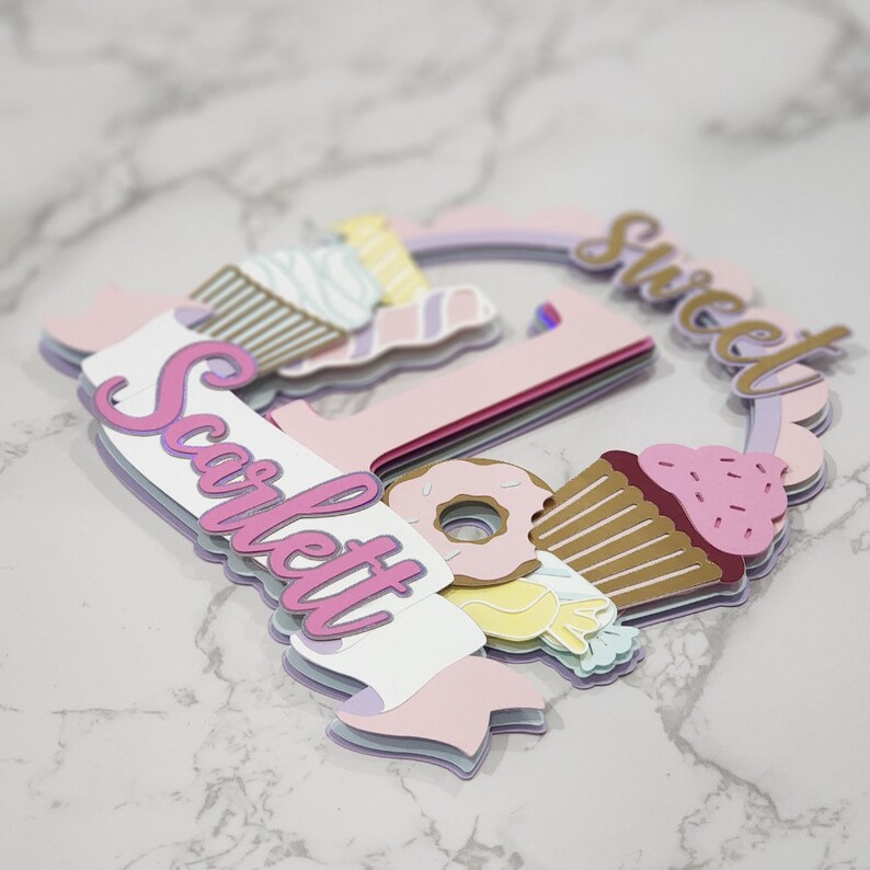 Candyland Inspired Cake Topper Candy Cake Topper. - Etsy