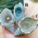 Resin Shell Jewelry Dish Ring Holder Jewellery Display Handmade Gift ...