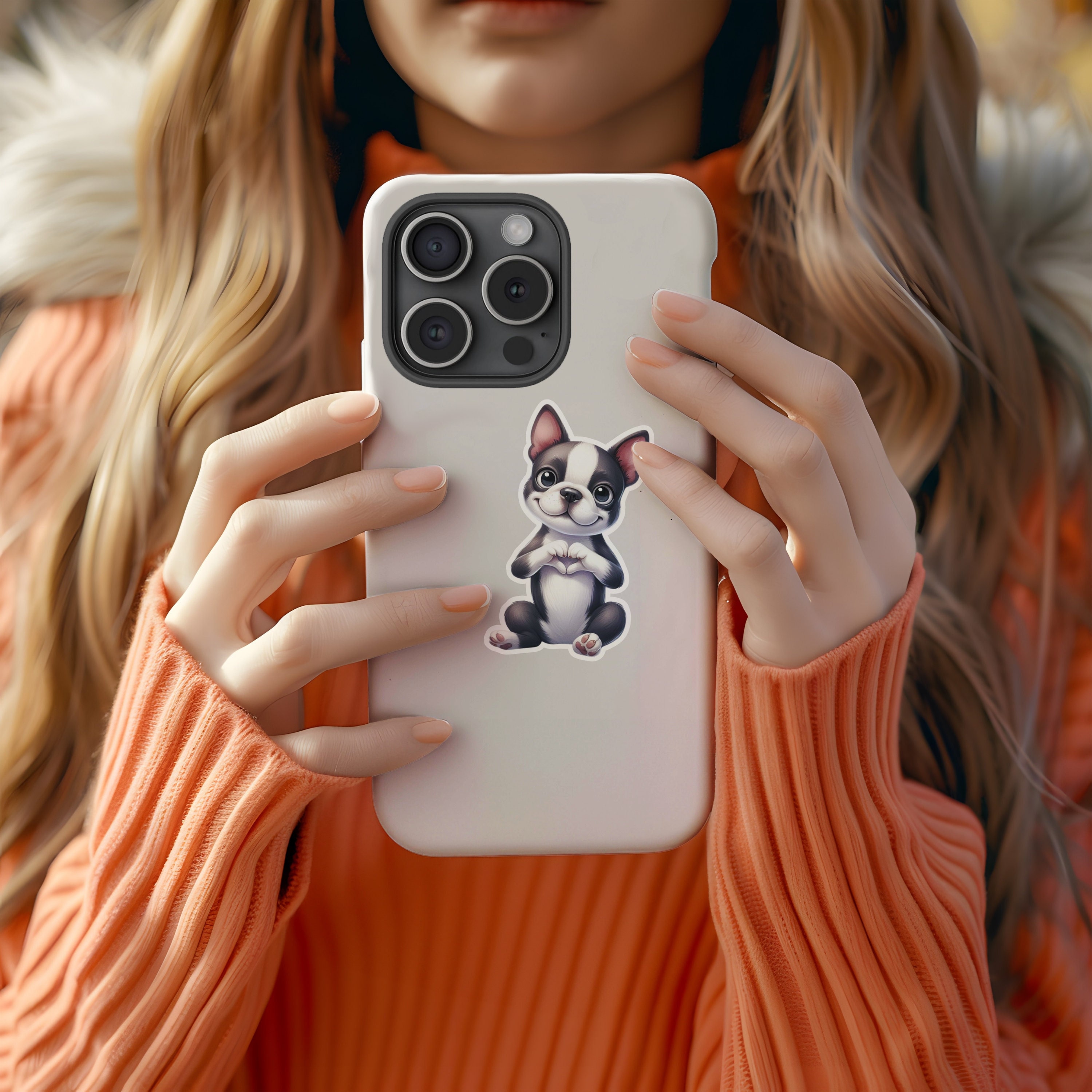 Boston Terrier Water Bottle Sticker Gift Idea for Friend Boston Terrier ...