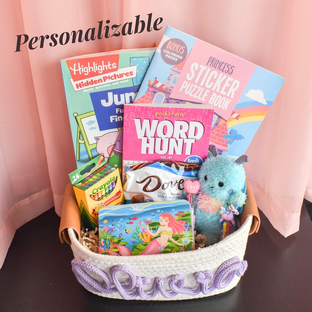 Personalized Gift for Kids Gift Basket Custom Kids Gift Box Bedroom ...