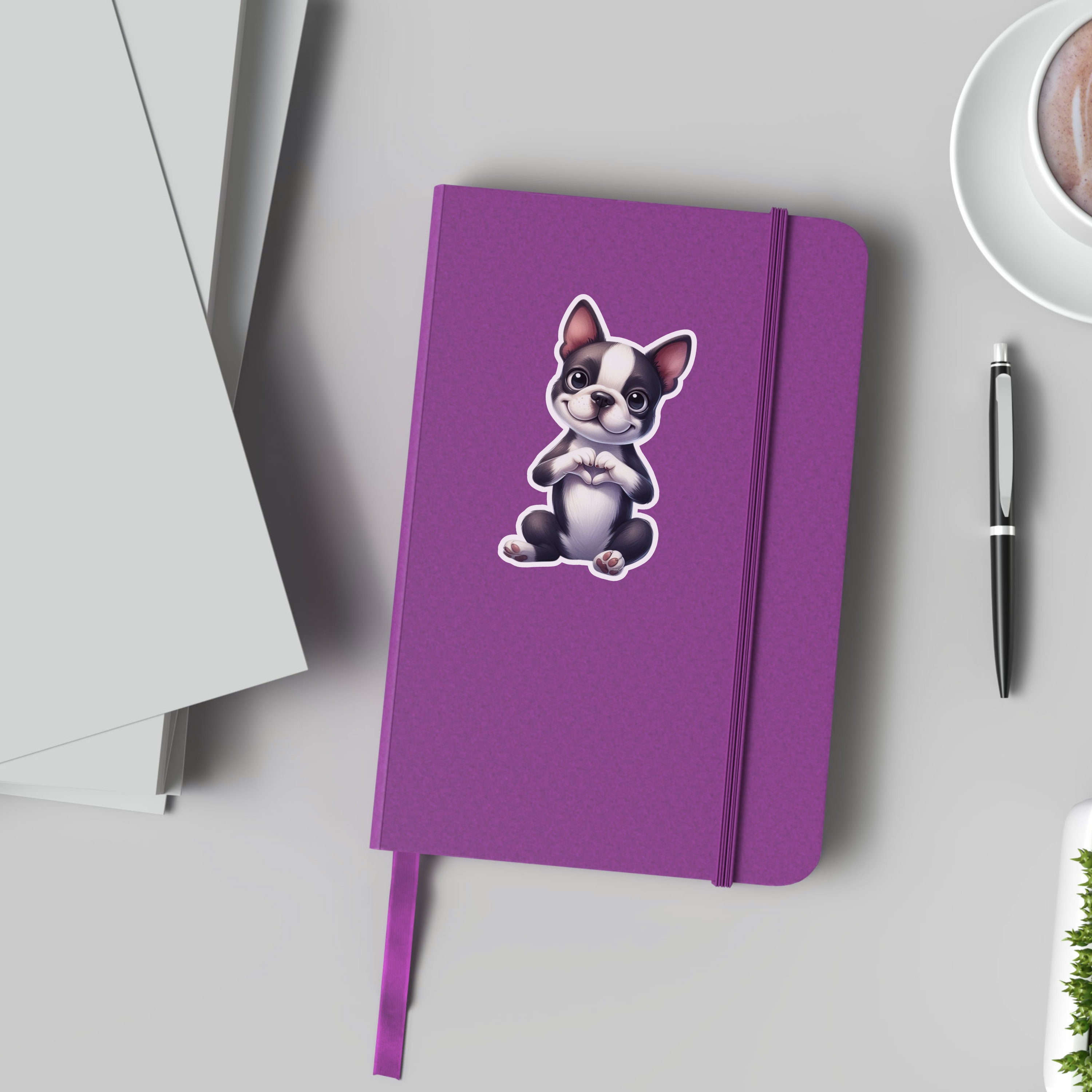 Boston Terrier Water Bottle Sticker Gift Idea for Friend Boston Terrier ...